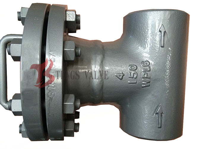 Fabrizierte Kohlenstoffstahl-T-Stück Art gerade Fluss-Klasse 150LB des Sieb-A234 WPB